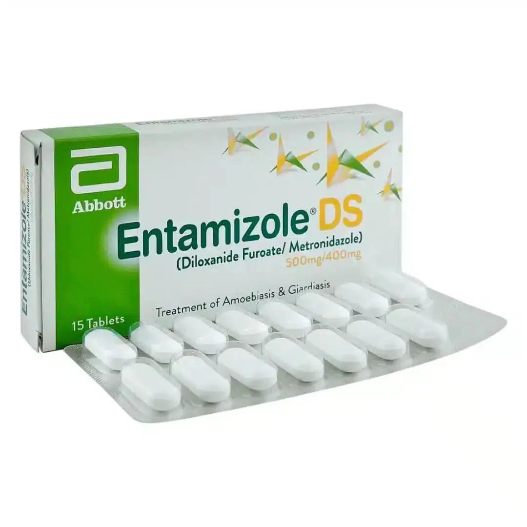 Entamizole DS Tablets 500mg/400mg (15 Tablets) - Abbott Labs ...