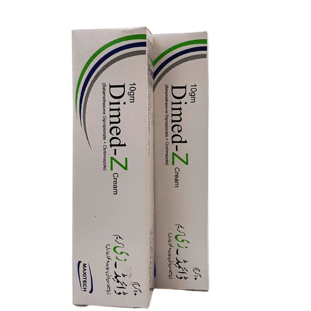 Maxitech Dimed-Z Cream (10g) | Betamethasone & Clotrimazole ...