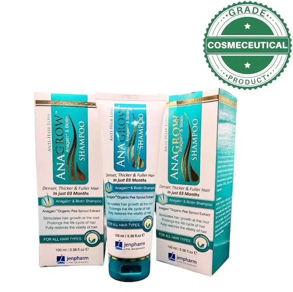 ANAGROW ANTI-HAIR LOSS SHAMPOO 100ml - dermatologists.pk